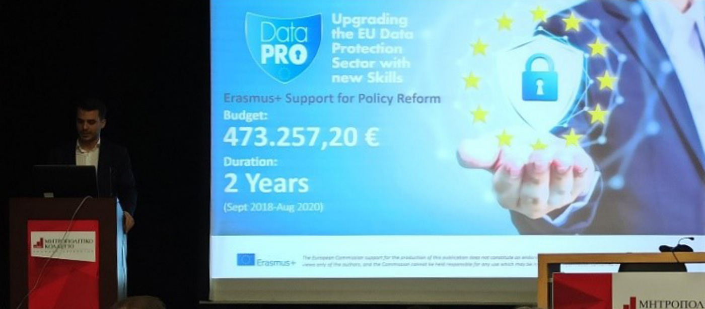 DataPro and GDPR Projects in the 5th International Conference on Information Security & Digital ...